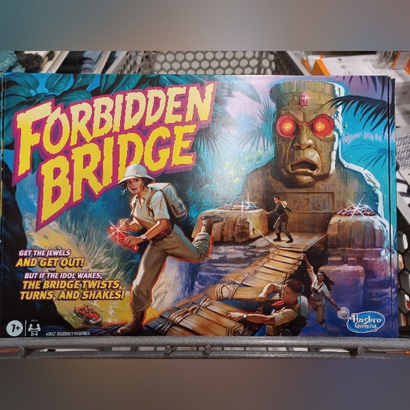 Hasbro | Toys | Forbidden Bridge Game | Poshmark